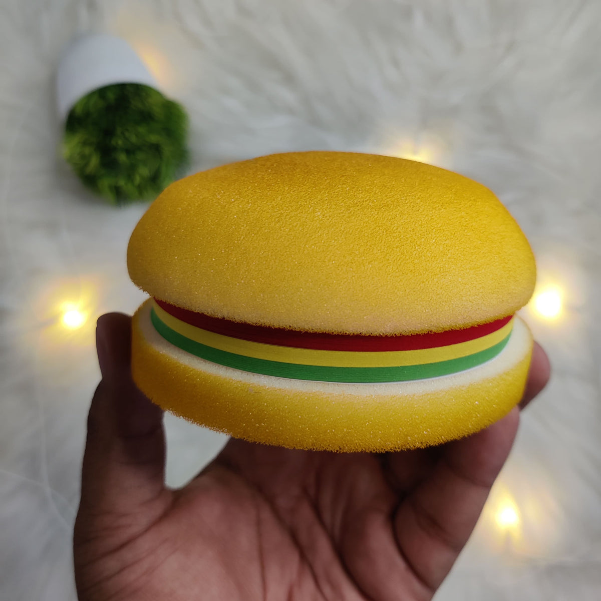 Burger Sticky Note – Just Shopper