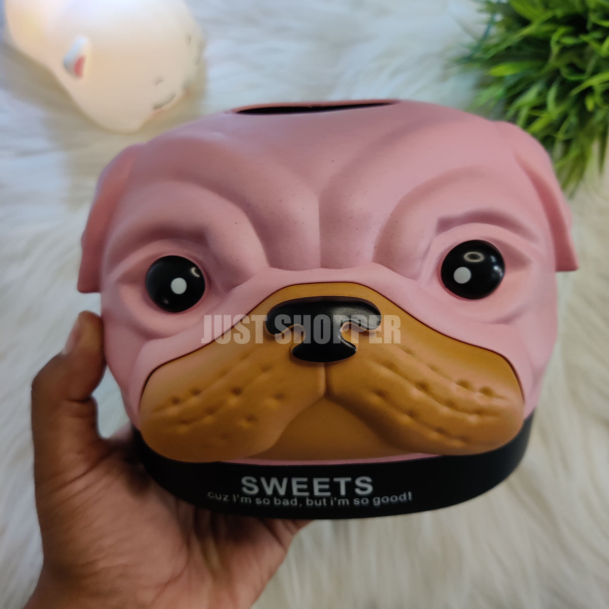 Fancy Bull Dog Tissue Holder – Just Shopper