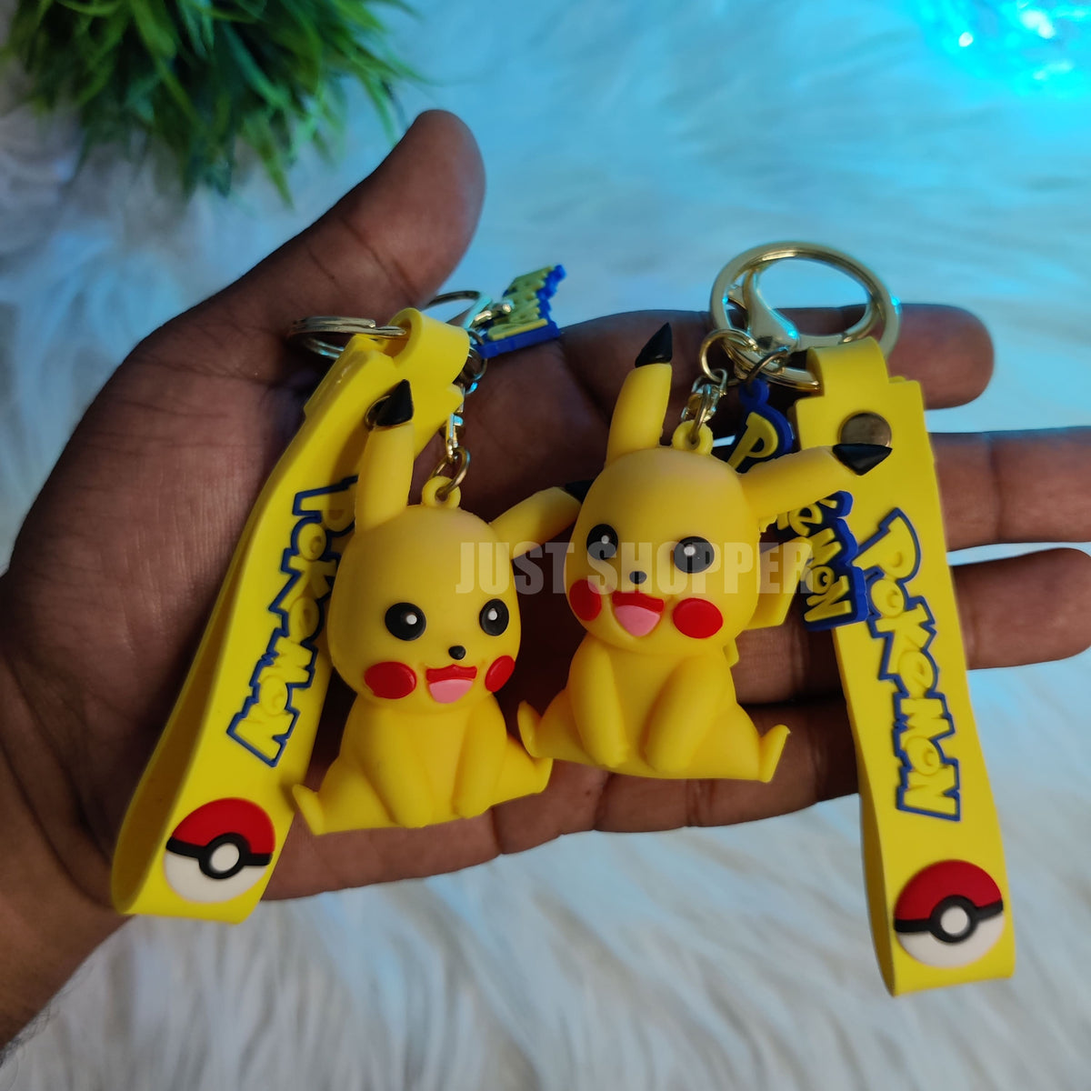 Pikachu Silicon keychain – Just Shopper