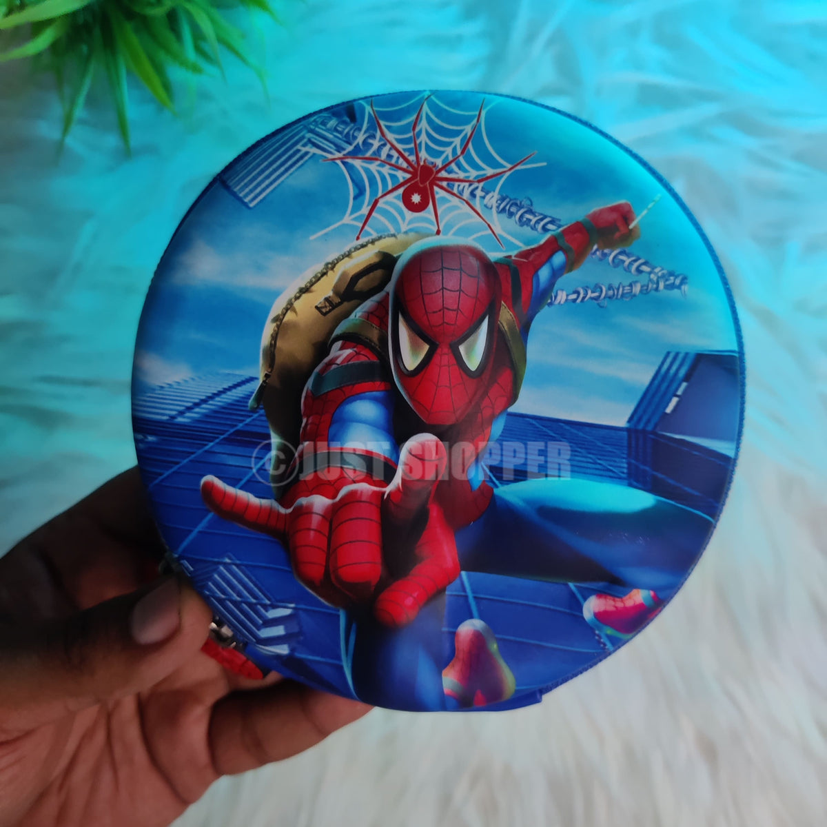 Spider Man Round Sling Bag – Just Shopper