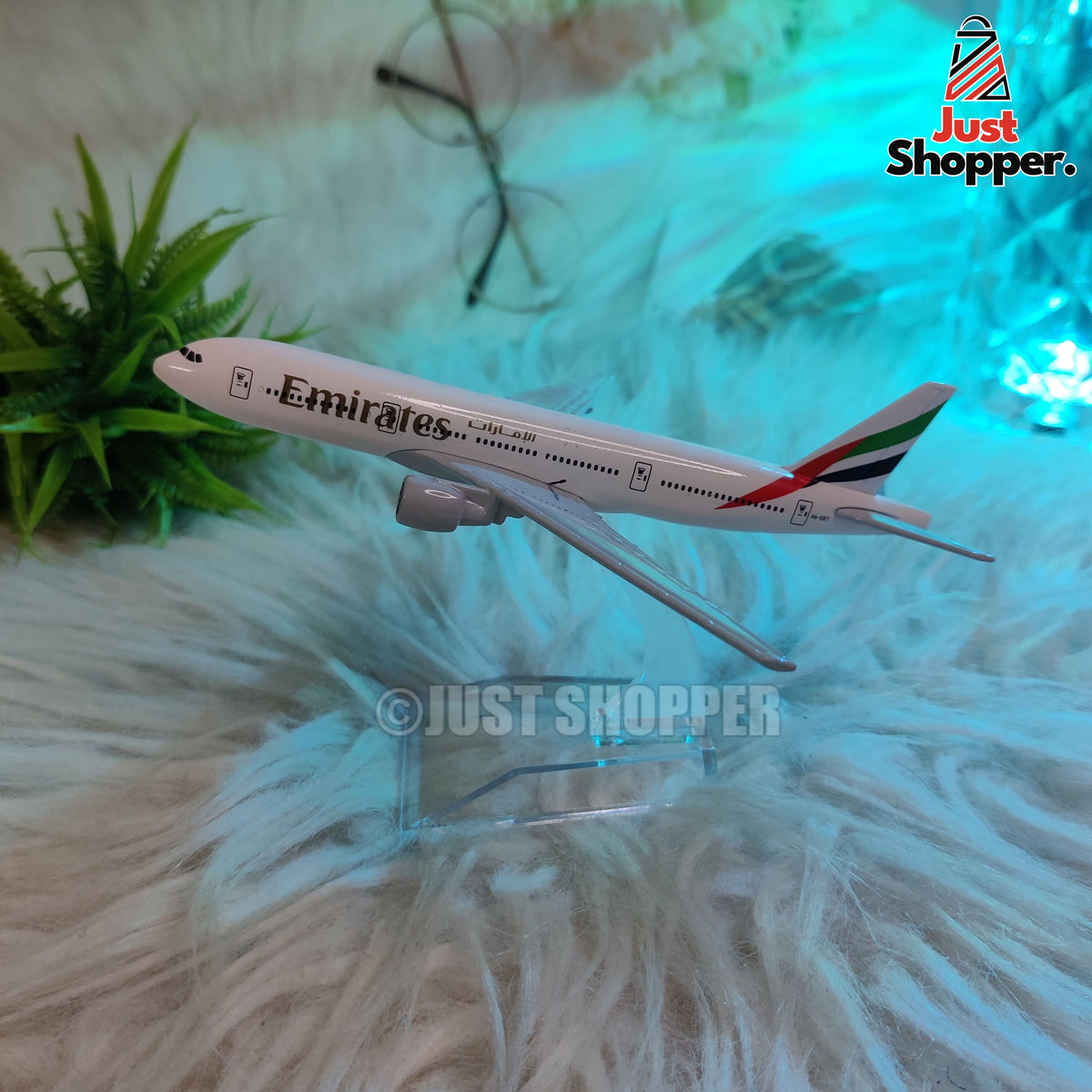 Diecast EMIRATES Flight – Just Shopper